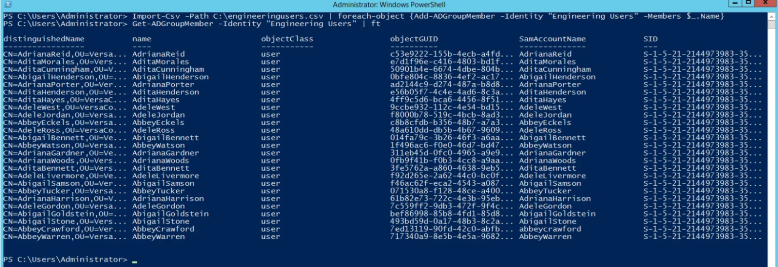 Add Users to AD Group Using the Add-ADGroupMember Cmdlet