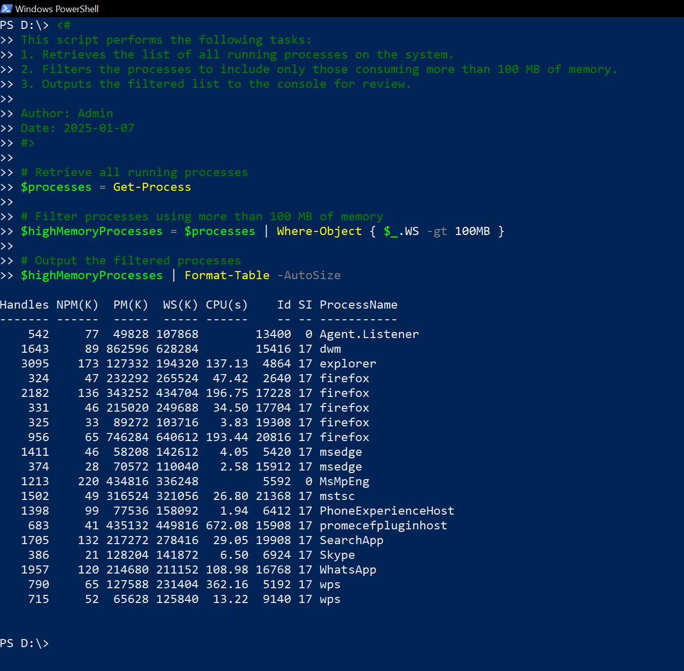 Comprehensive PowerShell Commenting Guide and Best Practices